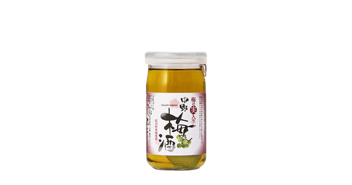 Umeshu with whole ume 160ml - Nakano NZ